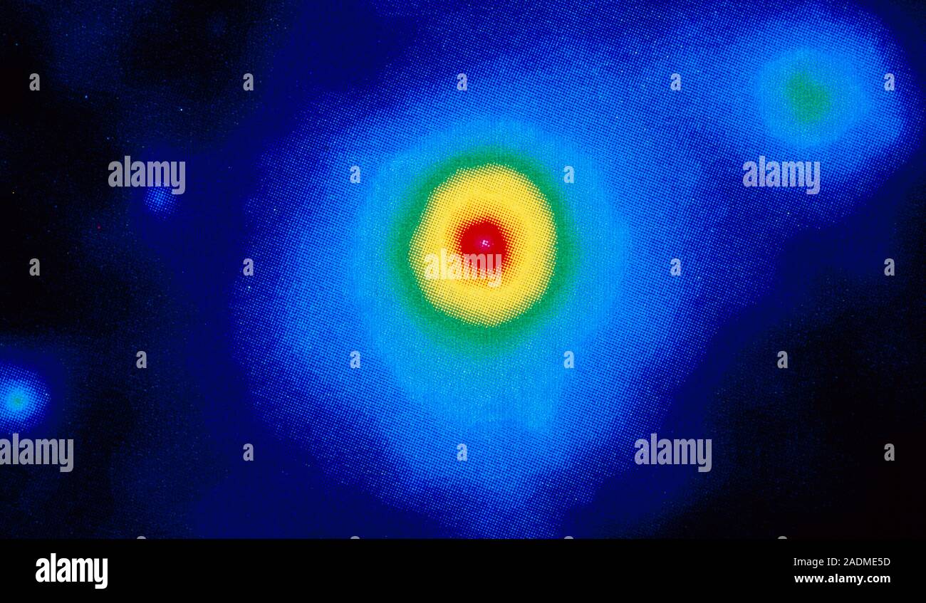 X-ray image taken by the ROSAT astronomical satellite of the giant ...