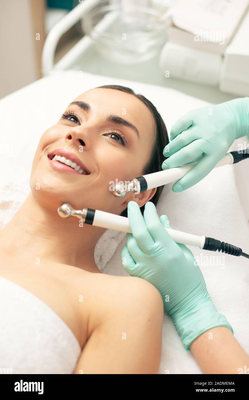 Effective therapy cheerful female hi-res stock photography and images ...