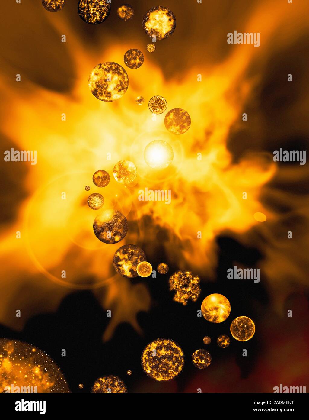 Multiple universes, conceptual computer artwork. Some physicists ... Multiple universes, conceptual computer artwork. Some physicists ...