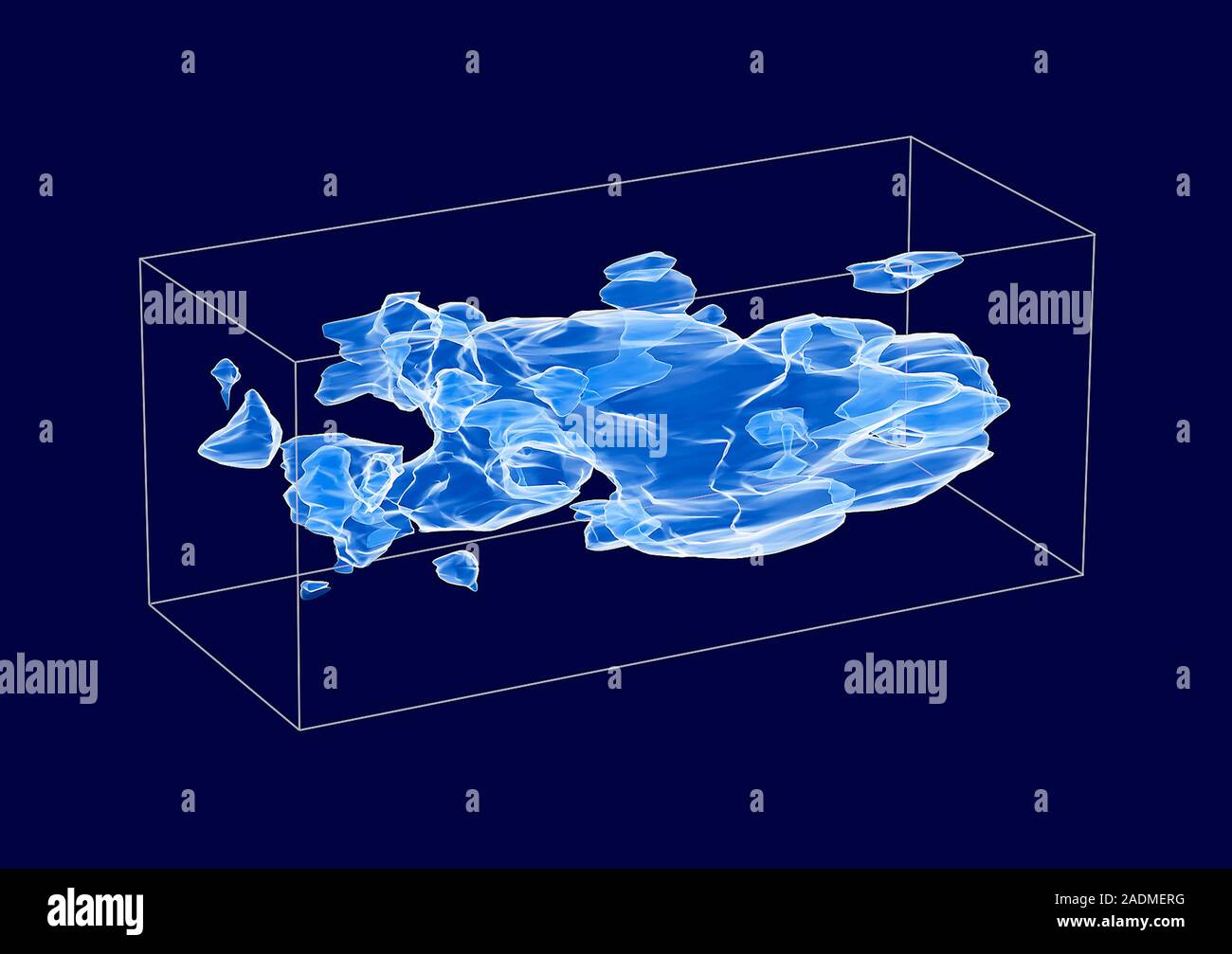 Universe's dark matter, 3D map from the Hubble Cosmic Evolution Survey ...