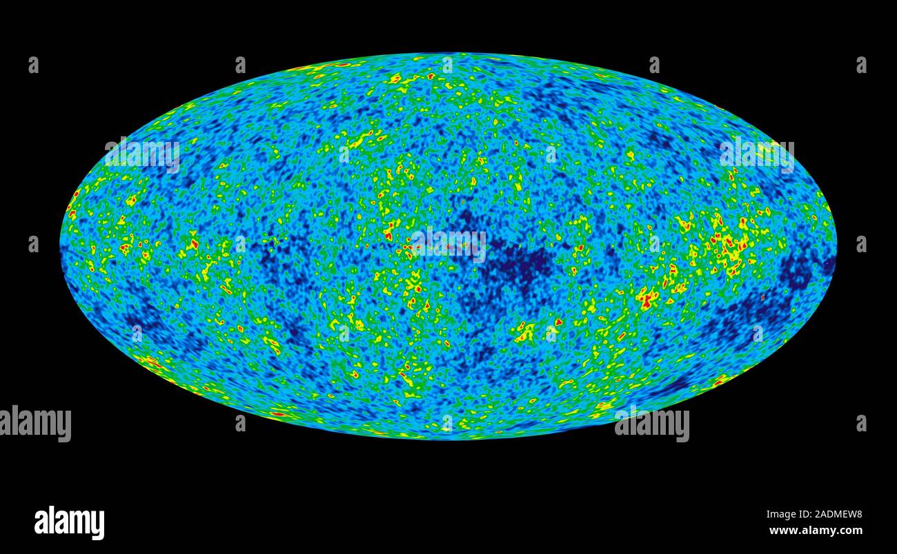 Cosmic microwave background. WMAP (Wilkinson Microwave Anisotropy Probe ...