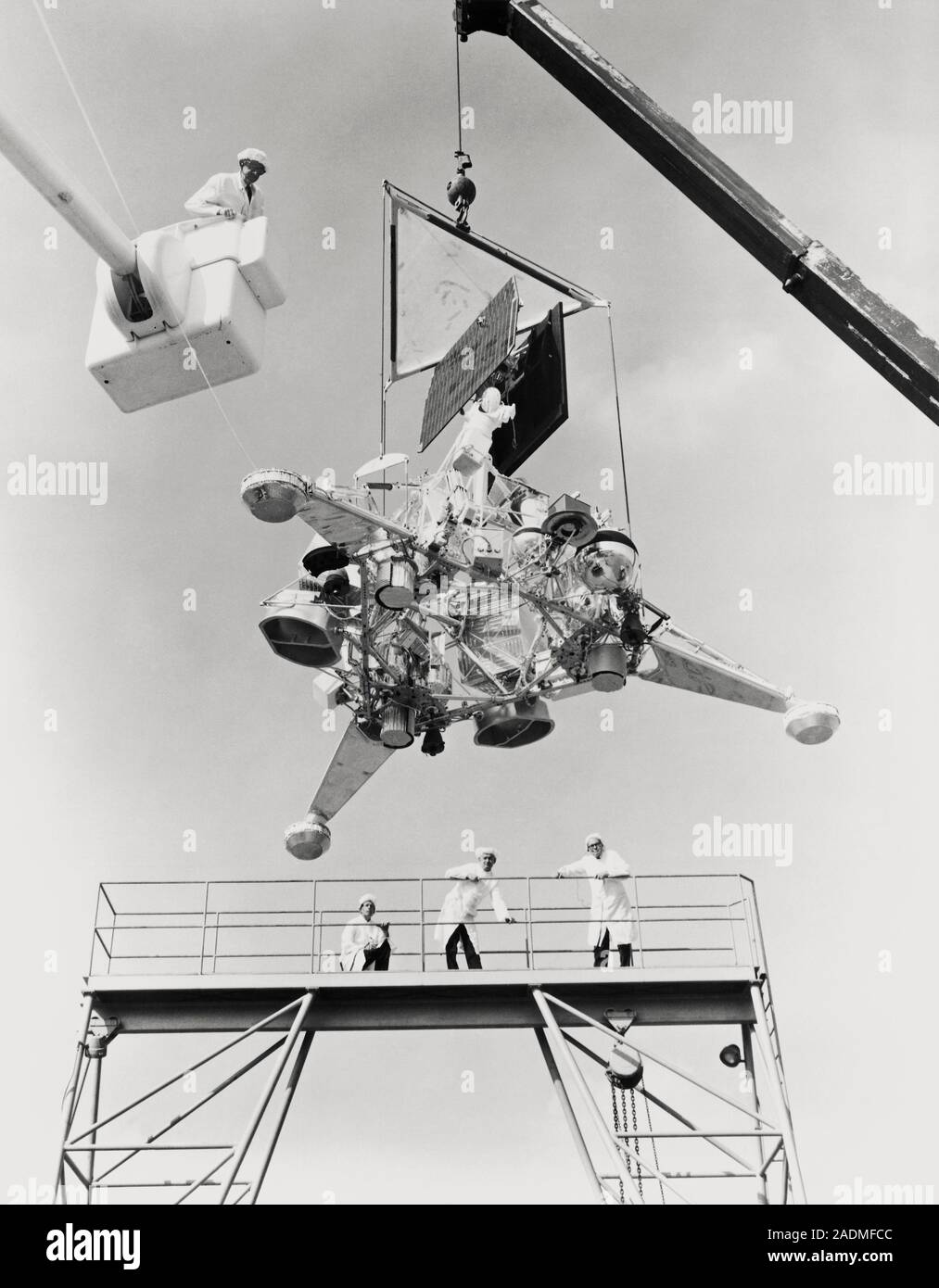 Surveyor evaluation. An engineering mock-up of the Surveyor 7 ...