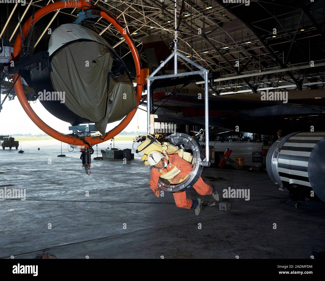 Apollo training. Training an astronaut for an Apollo mission using an ...