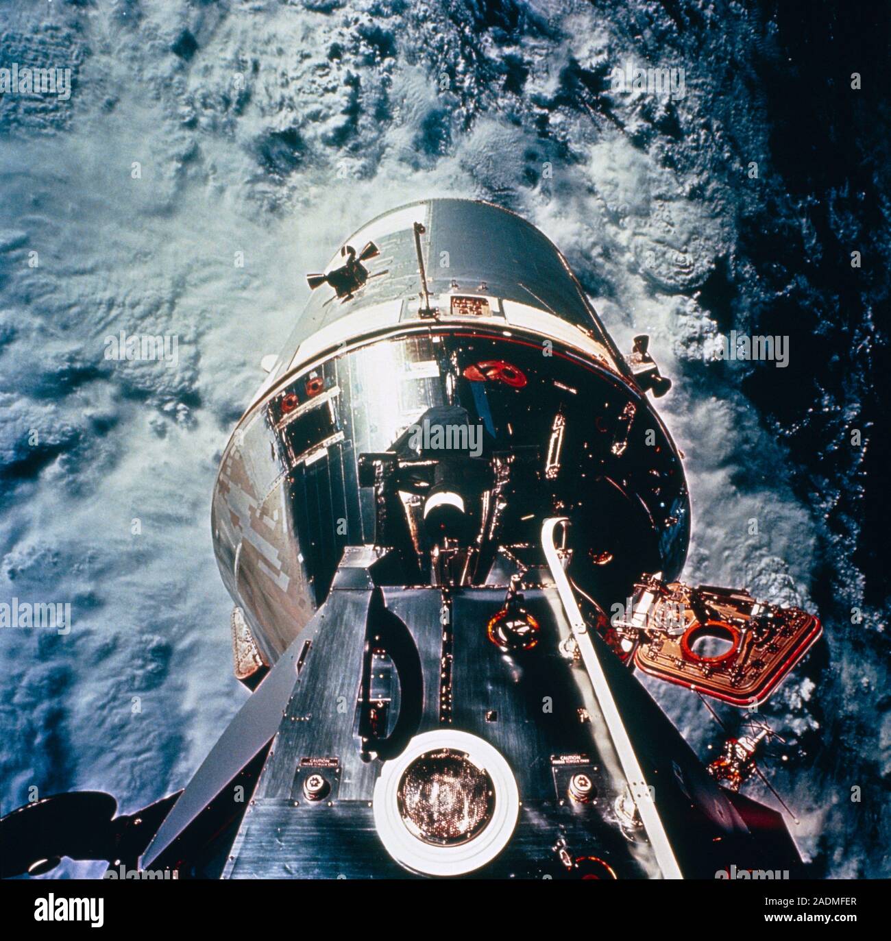 Apollo modules. Command and Service Module (CSM, at upper centre ...