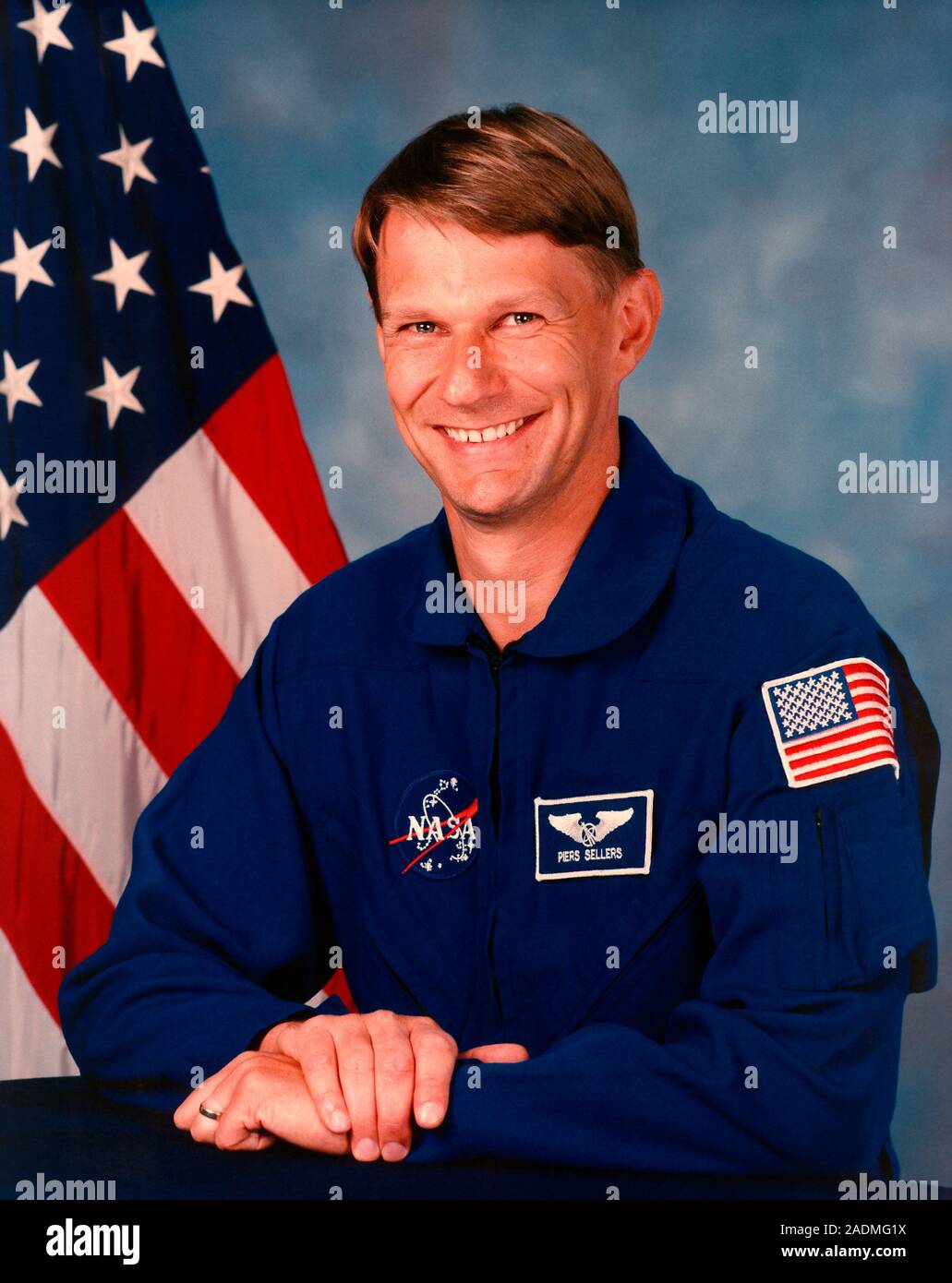 Piers Sellers. Portrait of Dr Piers J. Sellers, born 1955, English ...