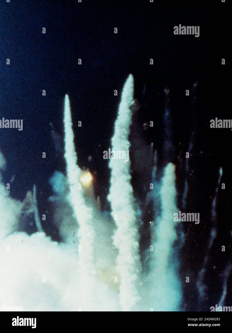 Explosion of the Space Shuttle Challenger mission 51-L seventy-three ...