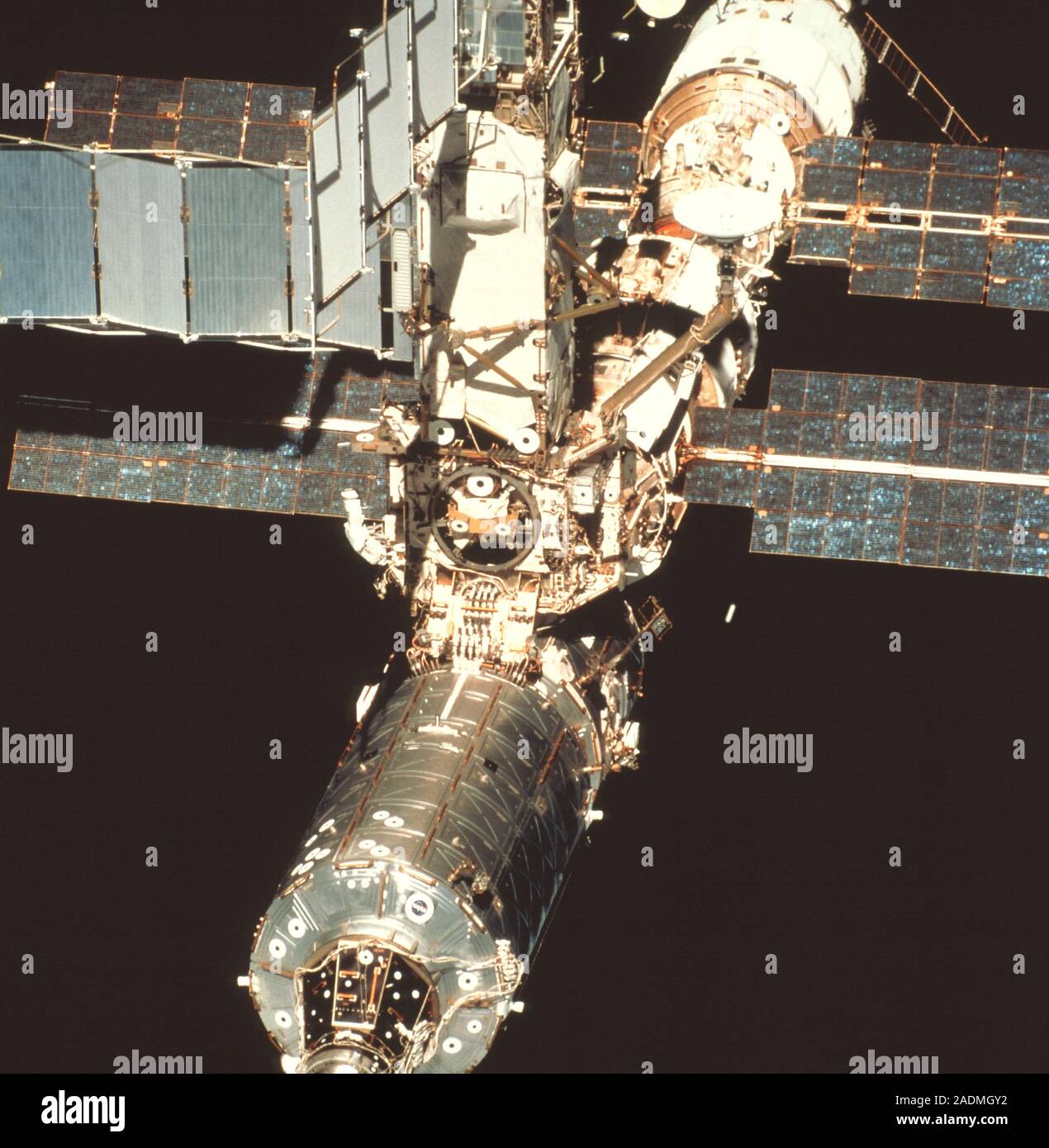 International Space Station (ISS), 16th February 2001. A newly-added ...