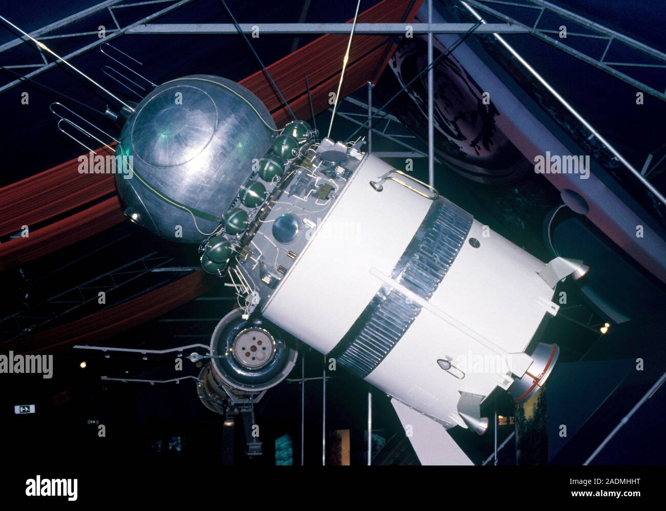 Soviet Vostok spacecraft. This spacecraft carried Yuri Gagarin on the ...