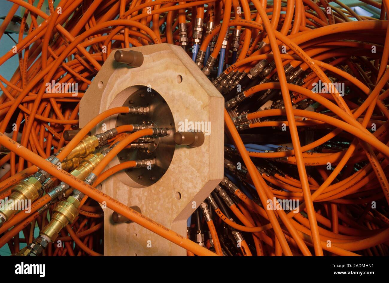 Plasma Wind Tunnel. Mass of tubing at the SCIROCCO Plasma Wind Tunnel ...