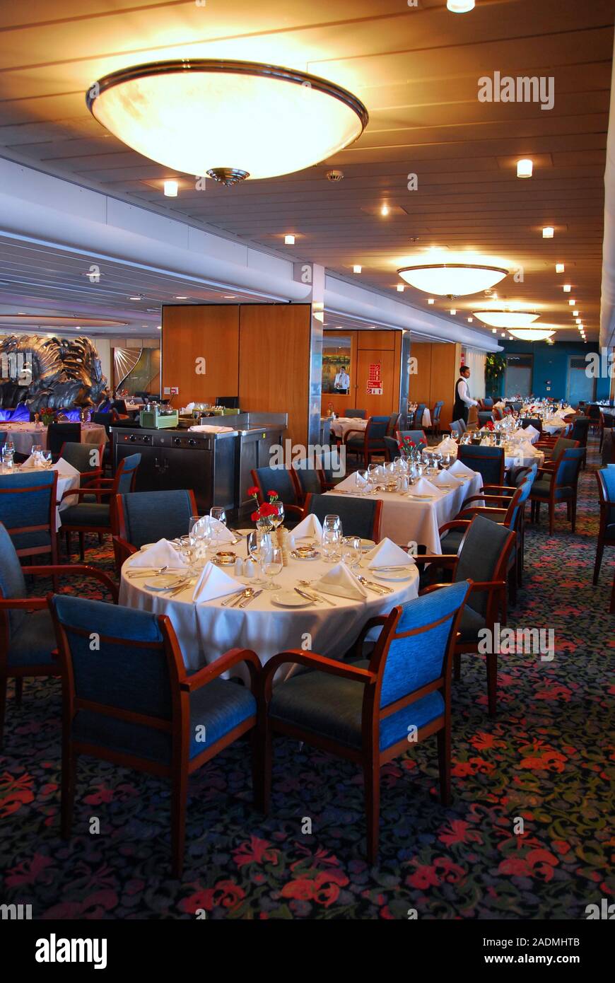 Queen Elizabeth 2 cruise ship is pictured during her last months of ...