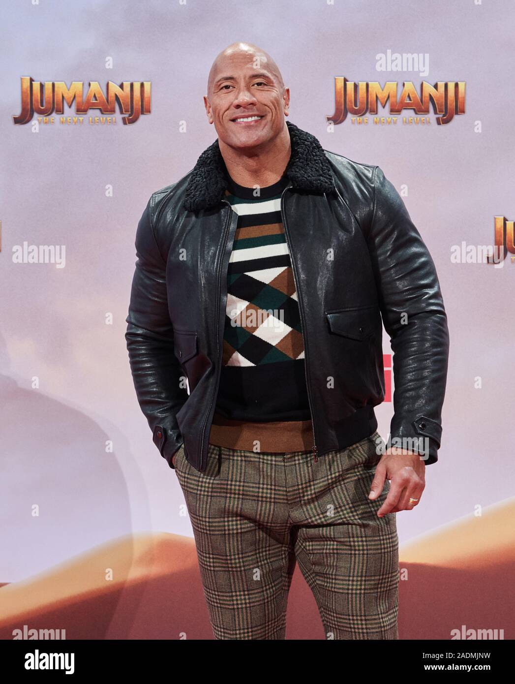Berlin, Germany. 04th Dec, 2019. Actor Dwayne Johnson comes to the ...