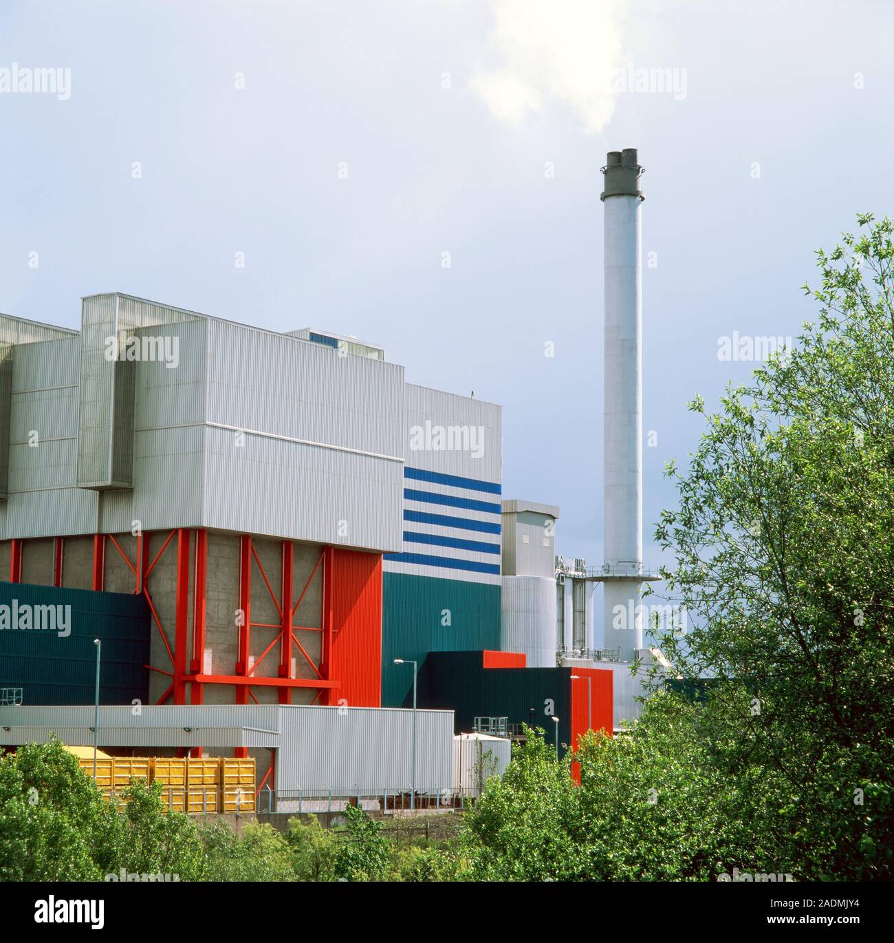 Refuse power plant. This is the Tyeseley Waste to Energy refuse ...