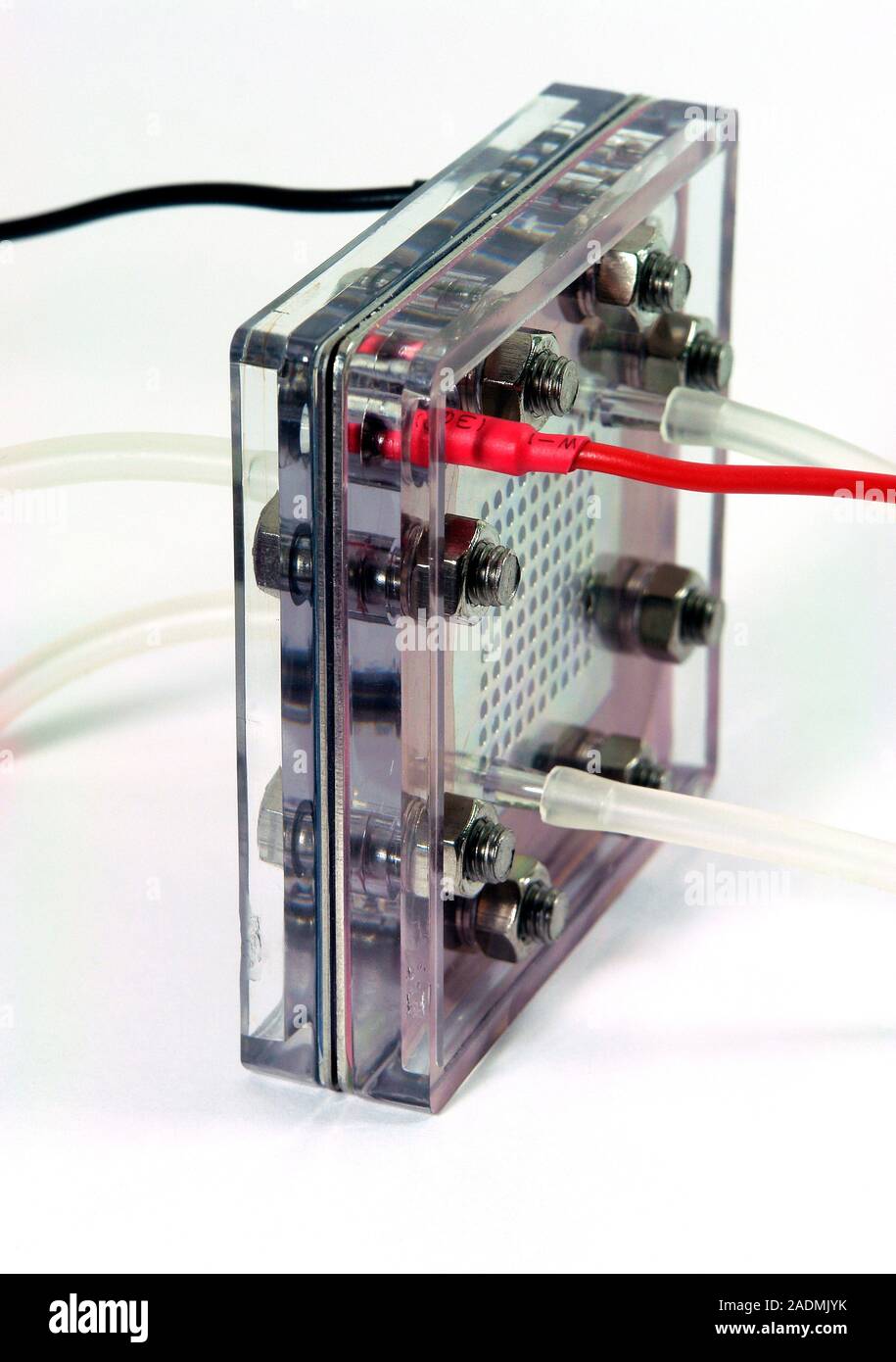 Fuel cell. Fuel cells combine hydrogen and oxygen (from air) to create ...