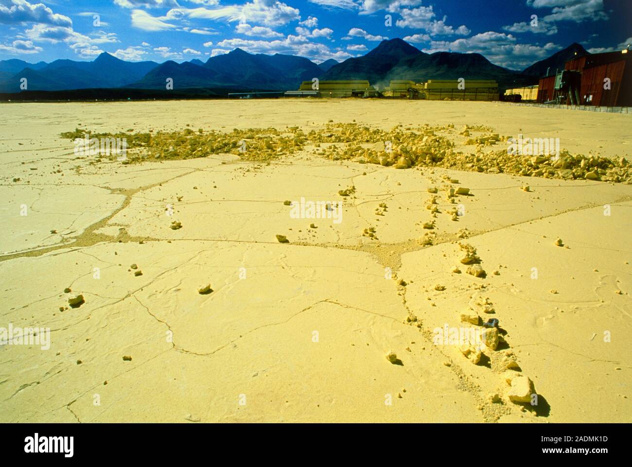 Extracted sulphur. Sulphur which has been extracted from crude natural ...