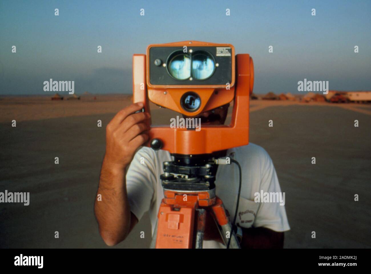 A WILD T1600, a sophisticated tool used for geodesic surveying. It ...