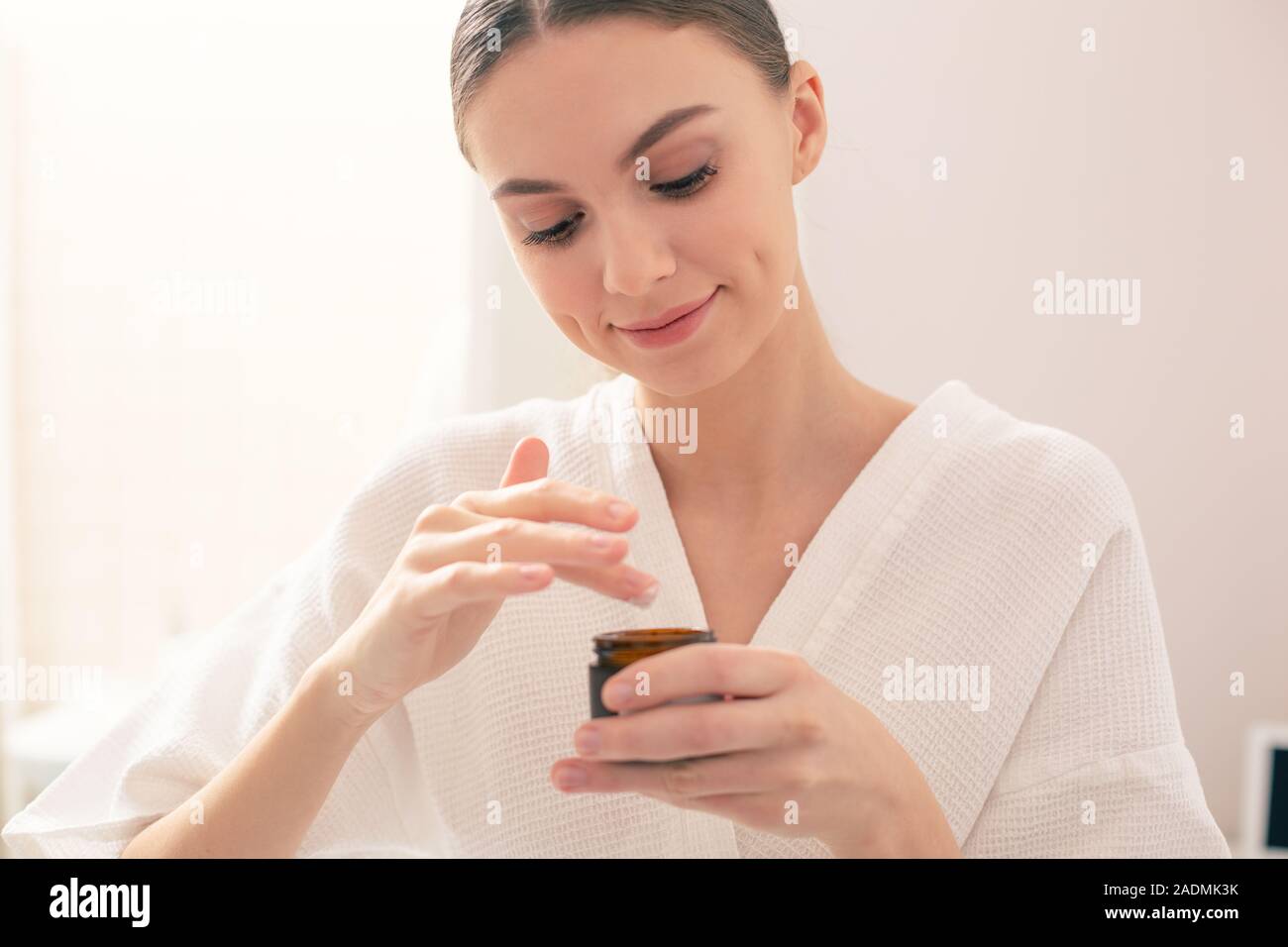 Smile from cream hi-res stock photography and images - Alamy