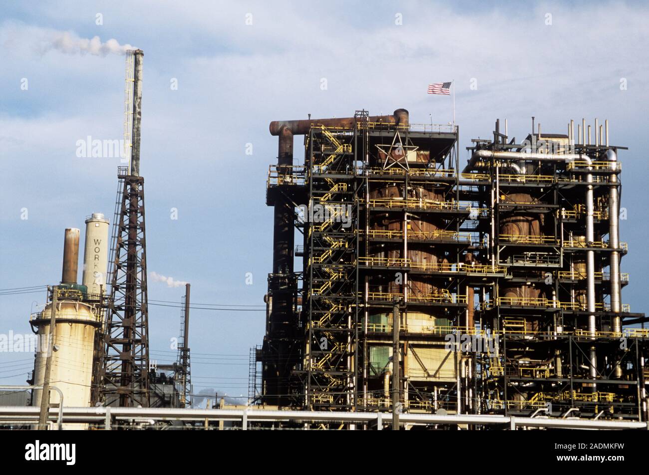 Oil refinery. Crude oil is a mixture of hydrocarbons. These are ...