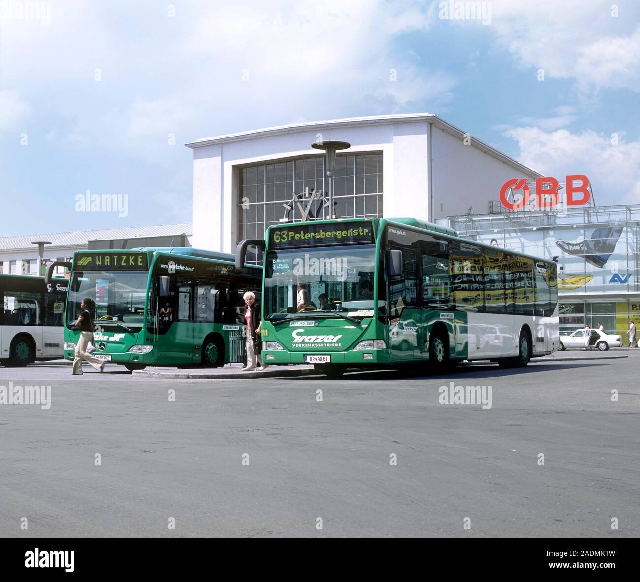 Biodiesel buses, Austria. These buses are using a biodiesel fuel made ...