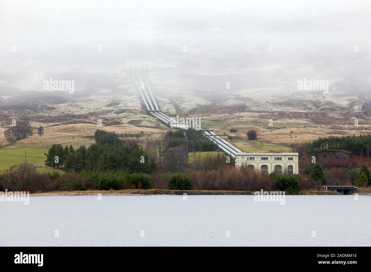 Hydroelectric power station, Scotland. This is the Rannoch ...