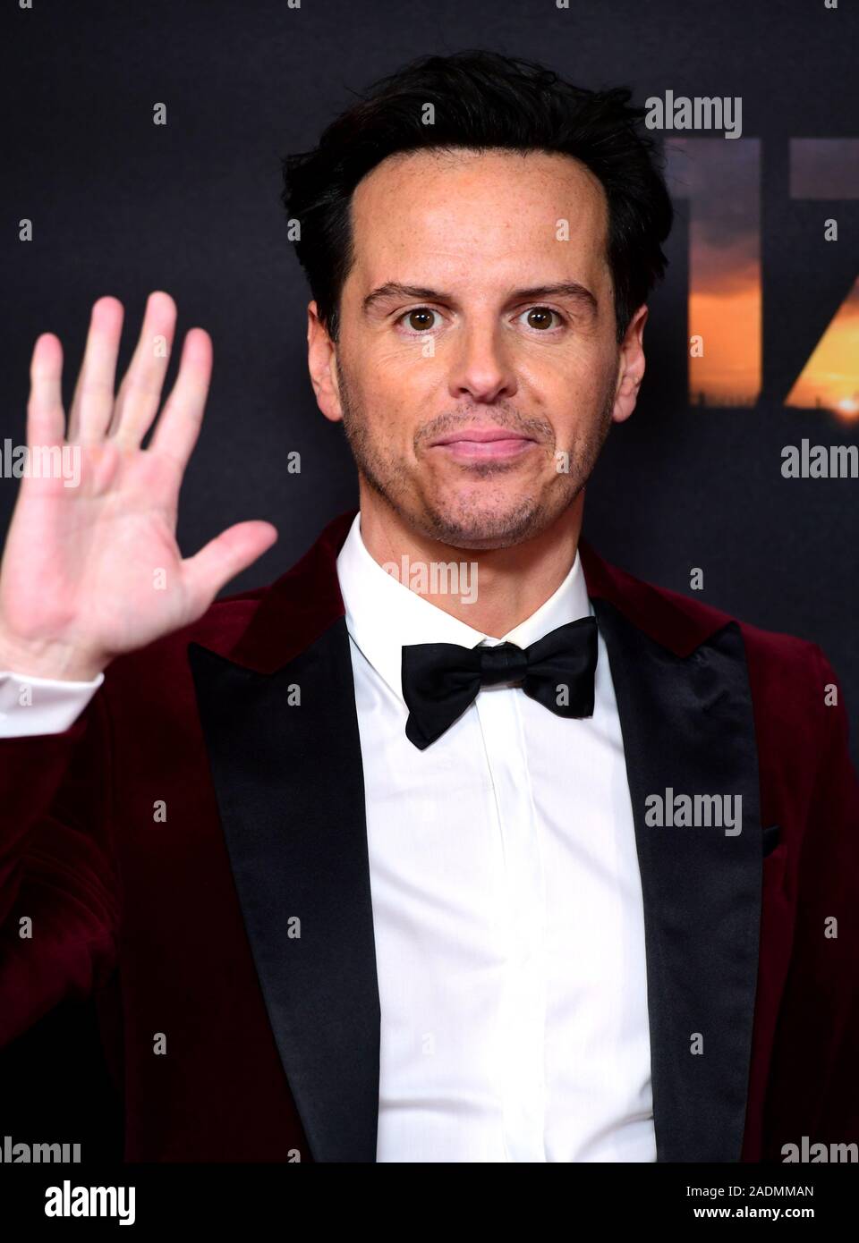 Andrew Scott attending the 1917 World Premiere at Leicester Square ...