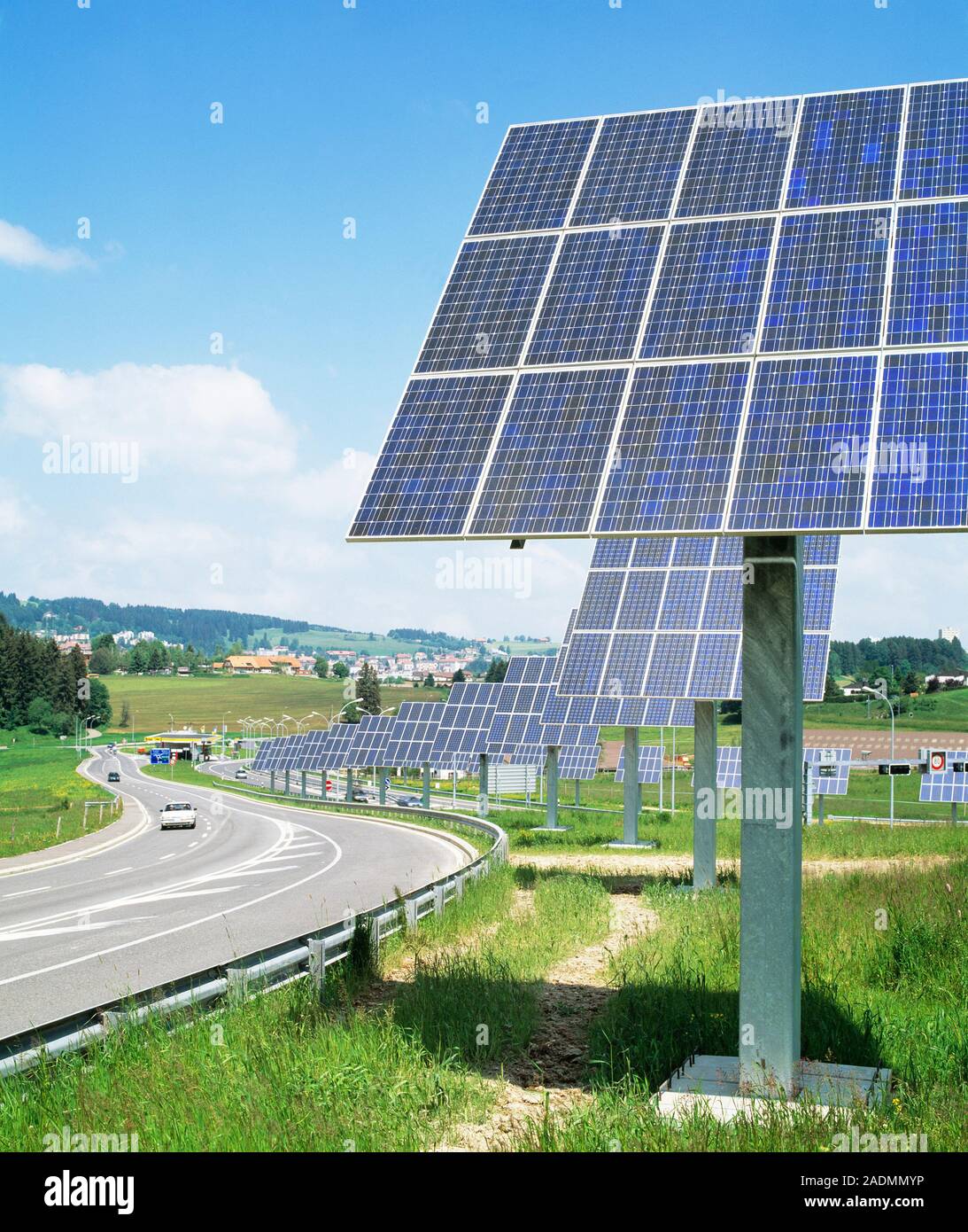 Solar panels (photovoltaic cells), for generating electricity ...