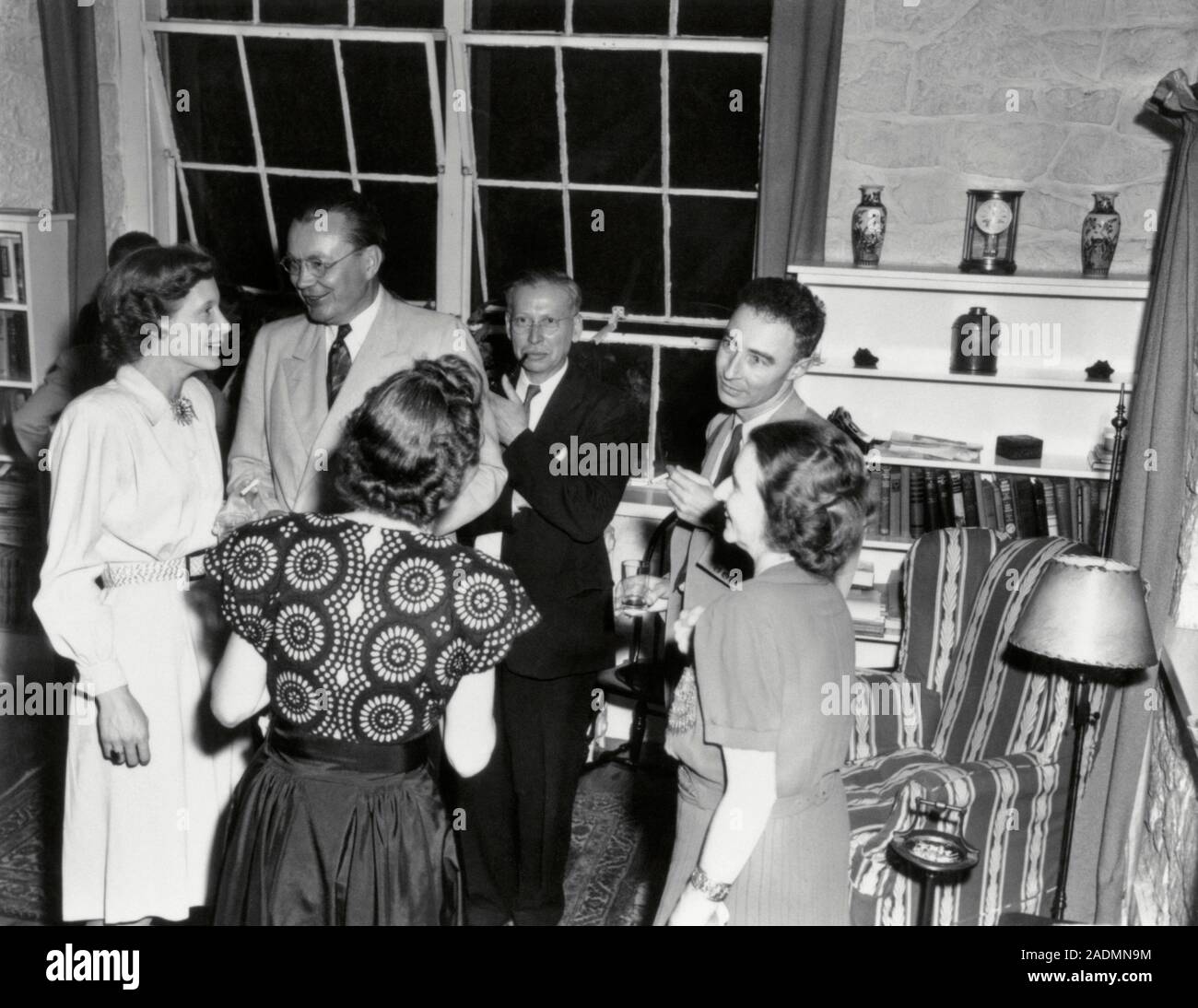 Party at Los Alamos. Photograph taken during a party at the 'Big House ...