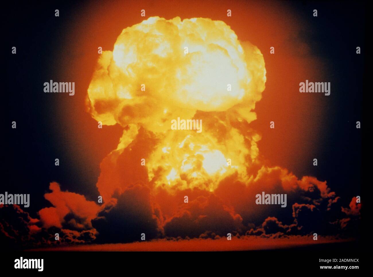 Fireball resulting from the test detonation of a hydrogen bomb at ...