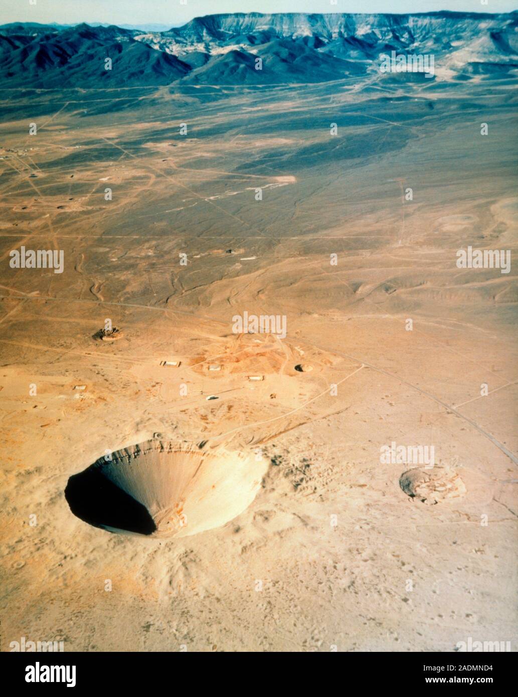 Nuclear Explosion Crater