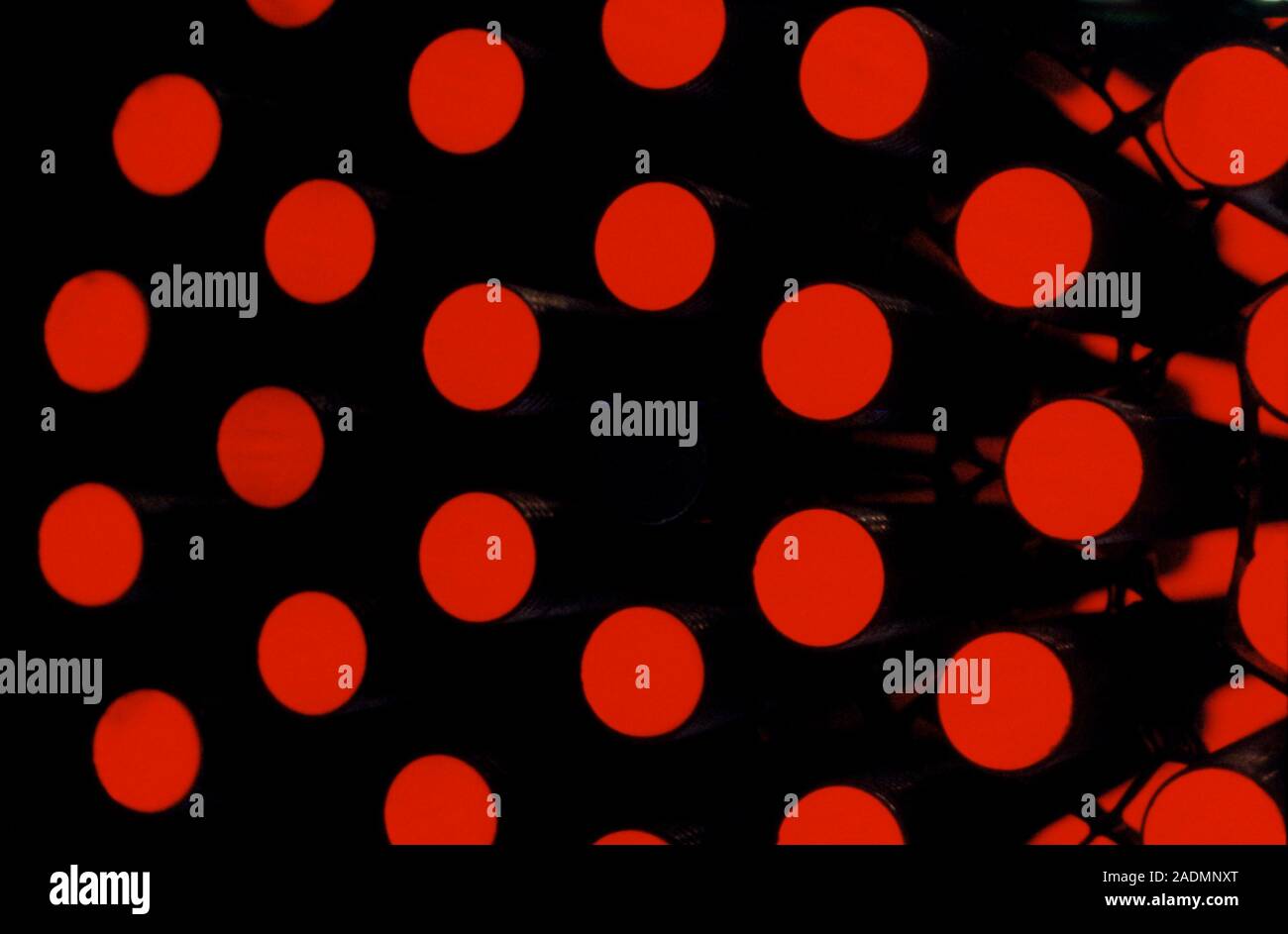 Interior of the British Advanced Gas-cooled Nuclear Reactor (AGR ...