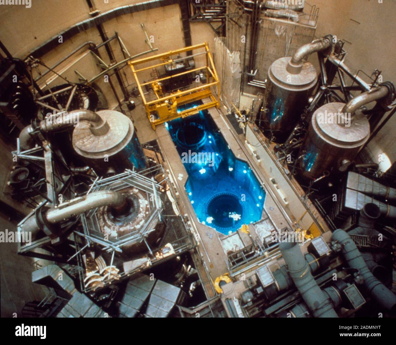 Interior of the containment building at the Trojan nuclear power ...