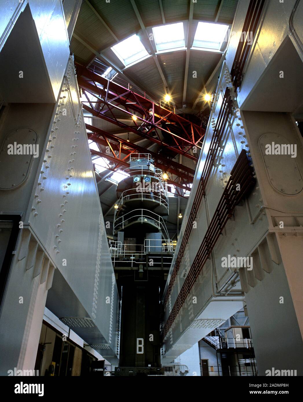 Oldbury nuclear power station, Gloustershire, UK. This power station ...