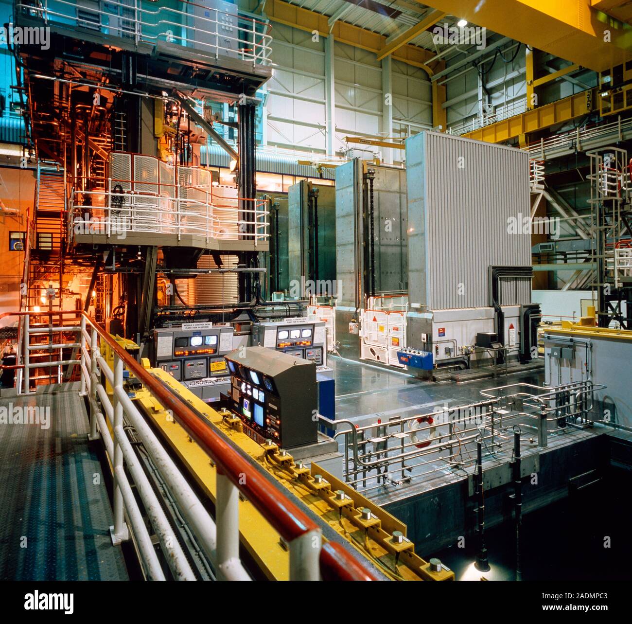 The receipt hall at the Thermal Oxide Reprocessing Plant (THORP) at ...