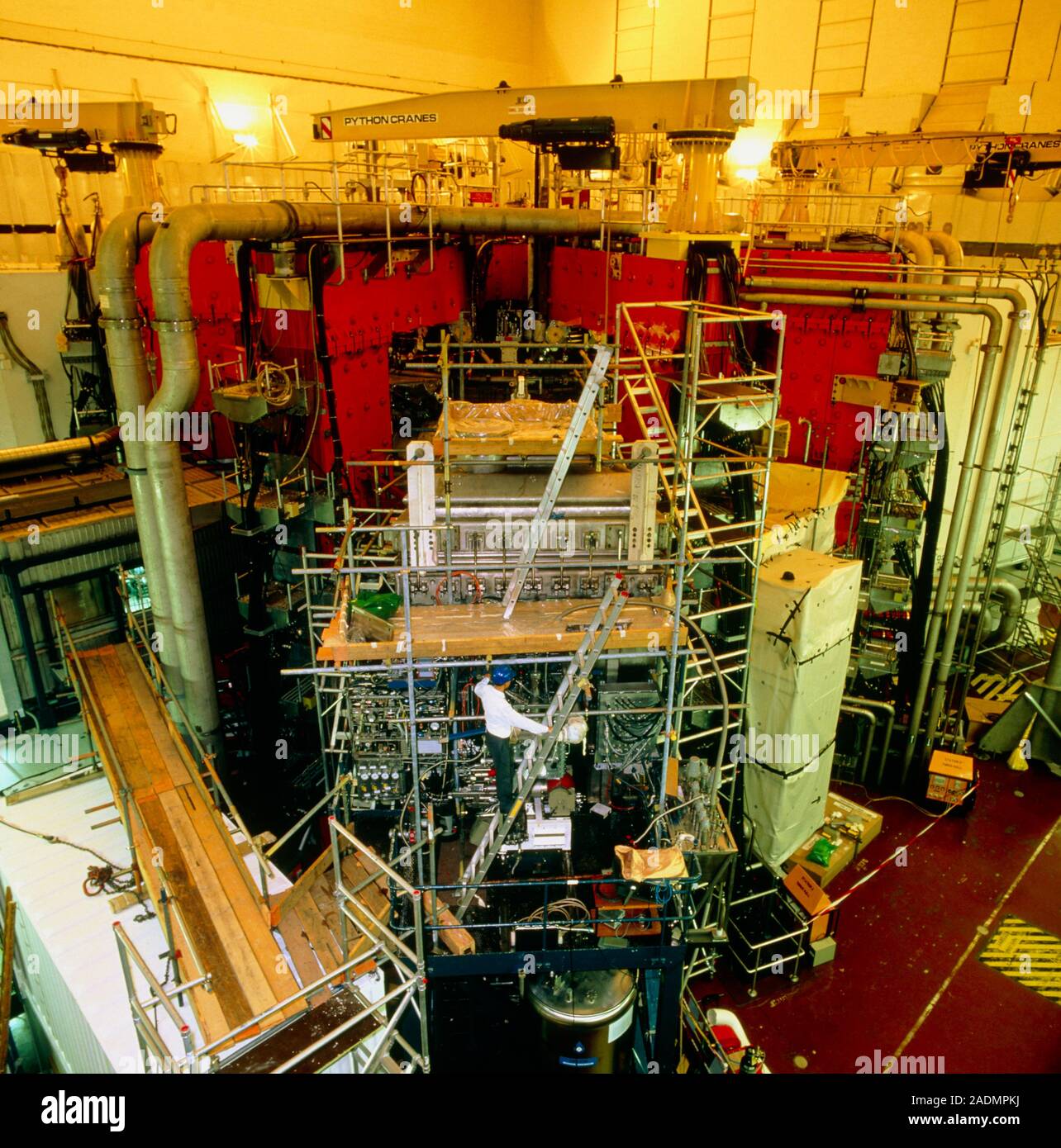The JET (Joint European Torus) nuclear fusion experiment at Culham ...