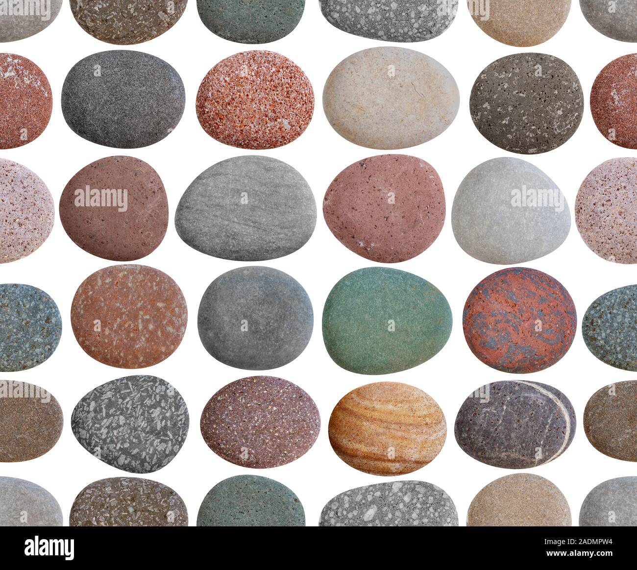 Seamless texture with pebbles hi-res stock photography and images - Alamy
