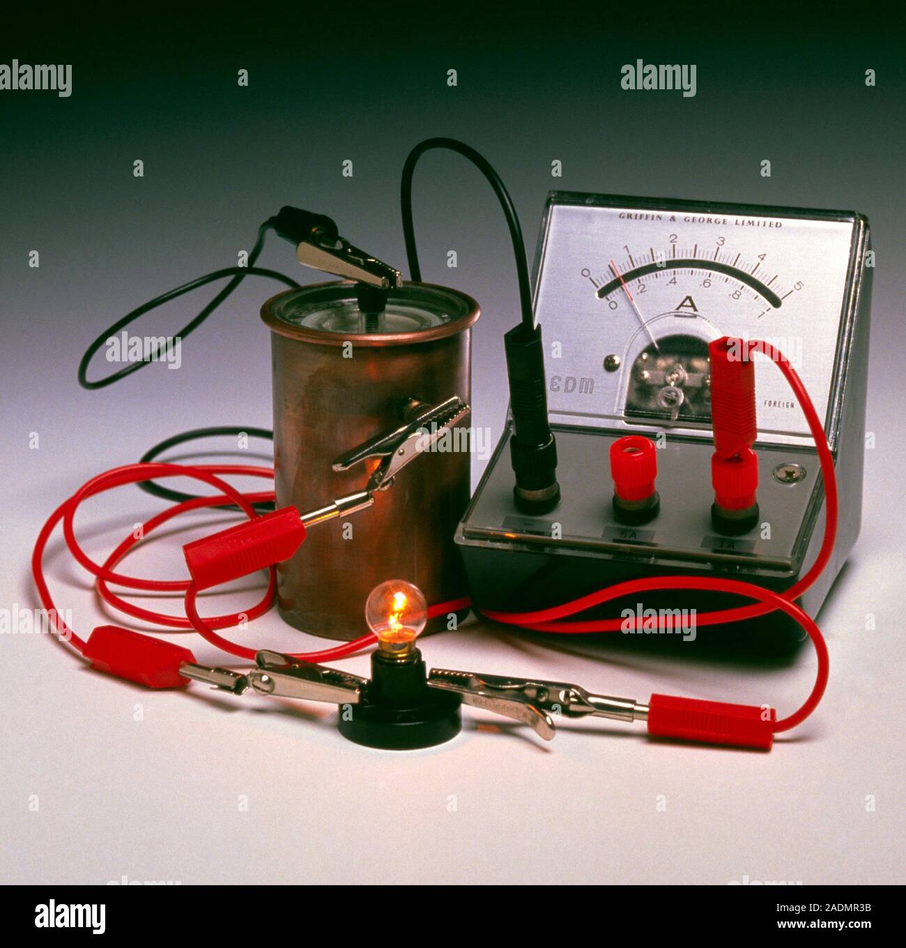 Daniell cell. Invented by the British chemist John Daniell (1790-1845 ...