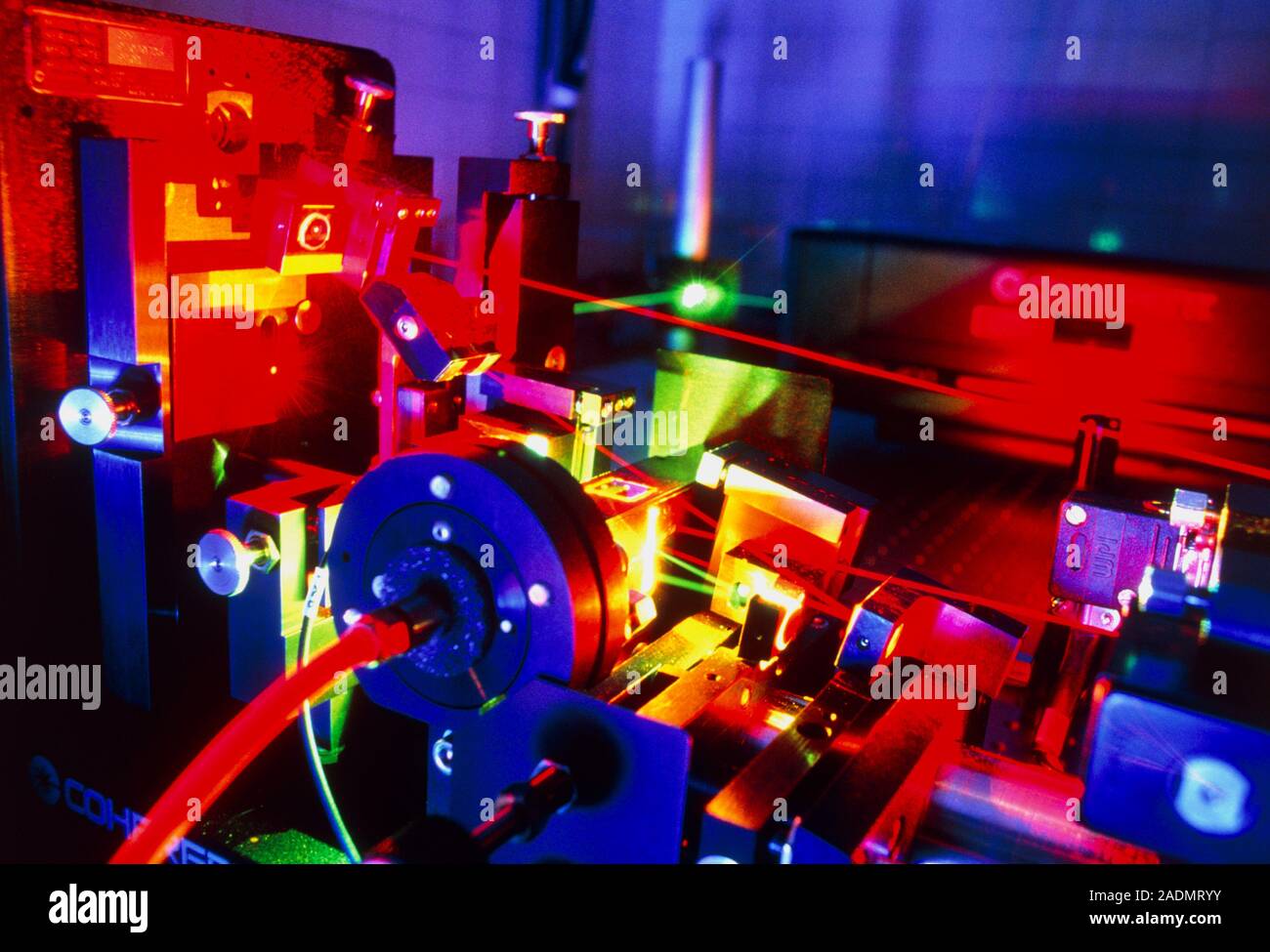 Space plasma research. Lasers used in the Large Plasma Device (LAPD ...
