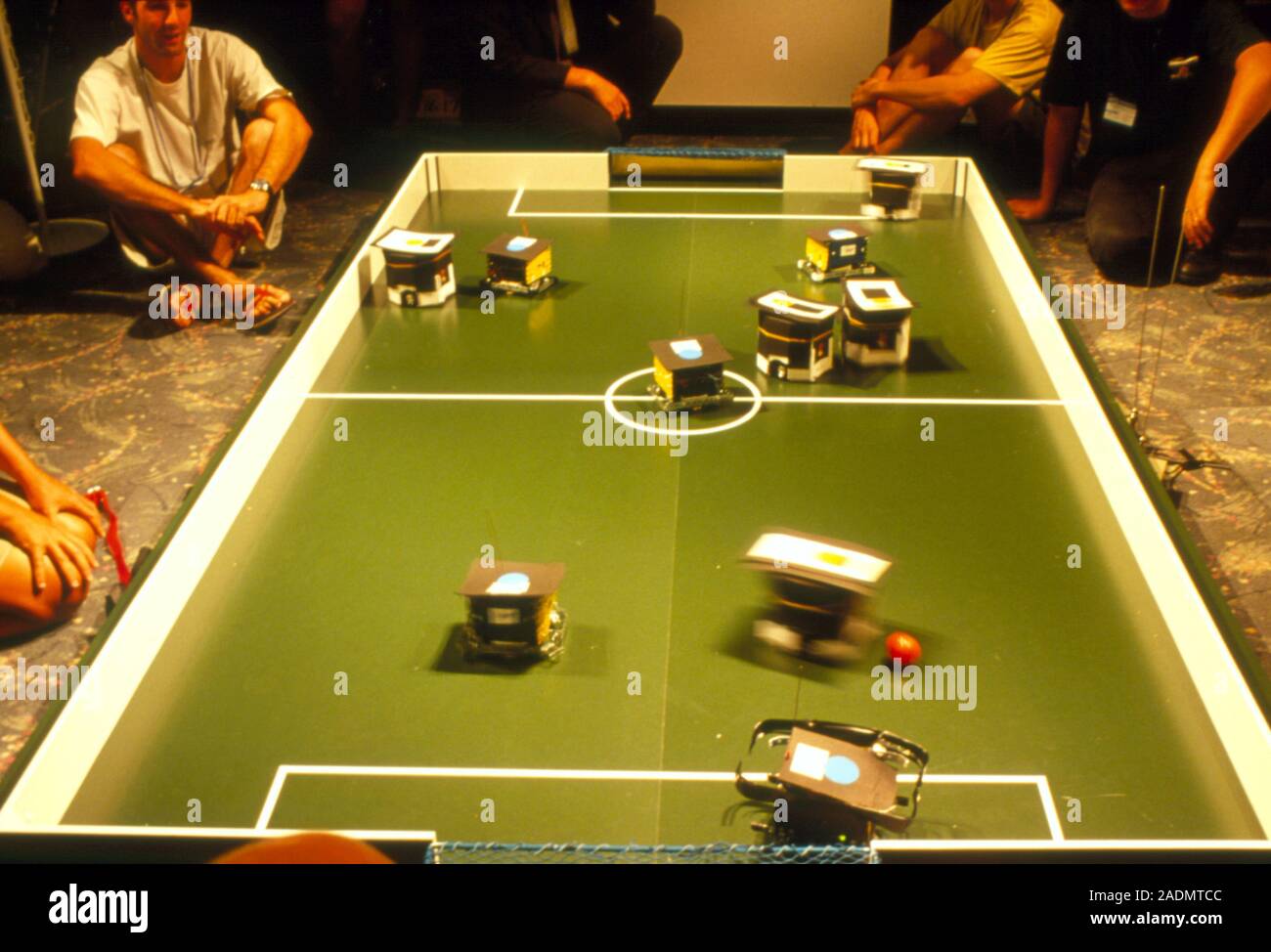 Robot Football. Robots play in the 1997 World Cup Robot Soccer (RoboCup ...
