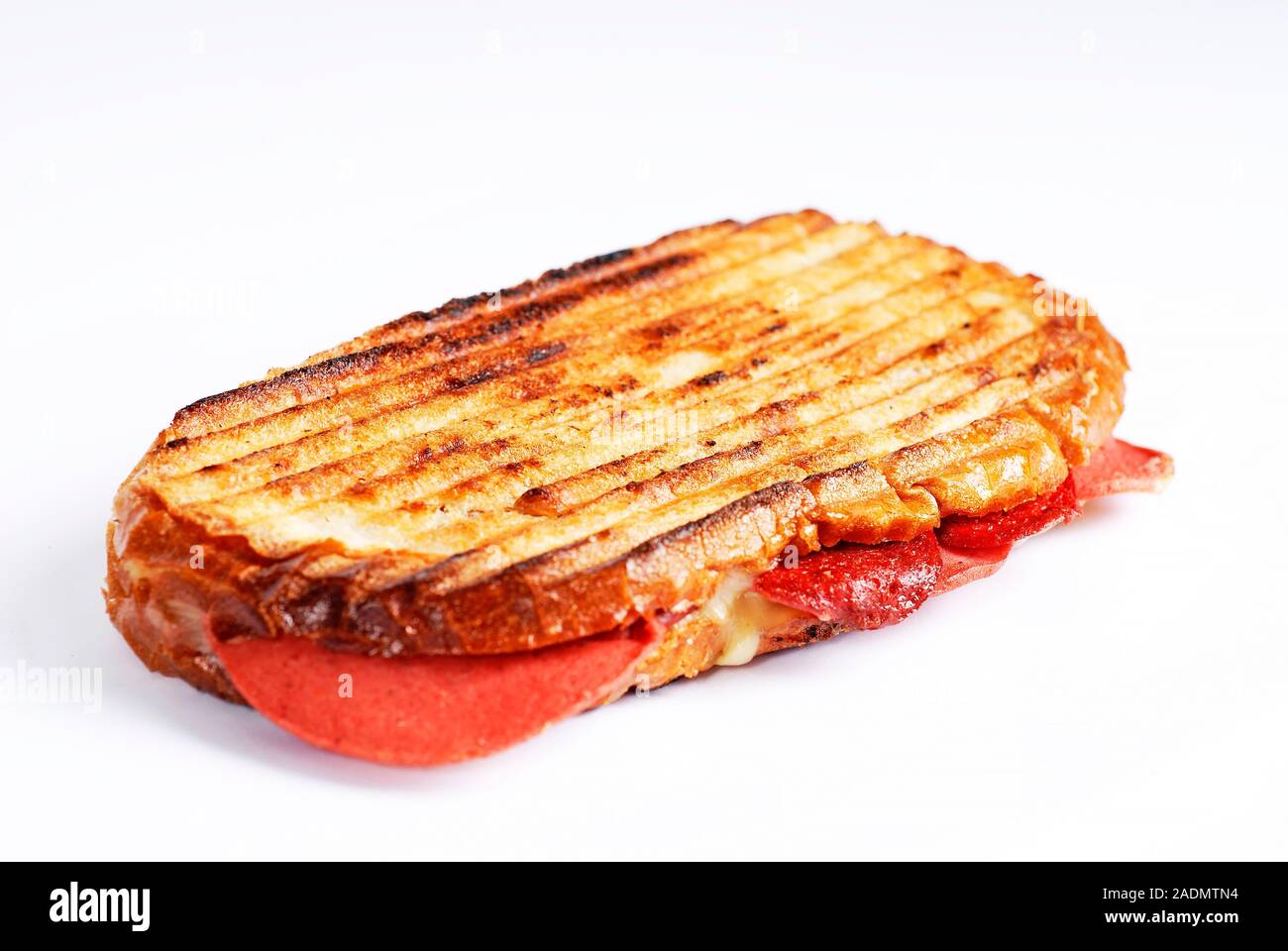 Grilled cheese sandwich salami hi-res stock photography and images - Alamy