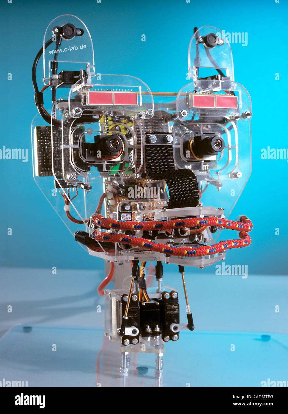 Humanoid robot head known as MEXI (Machine with Emotionally eXtended ...
