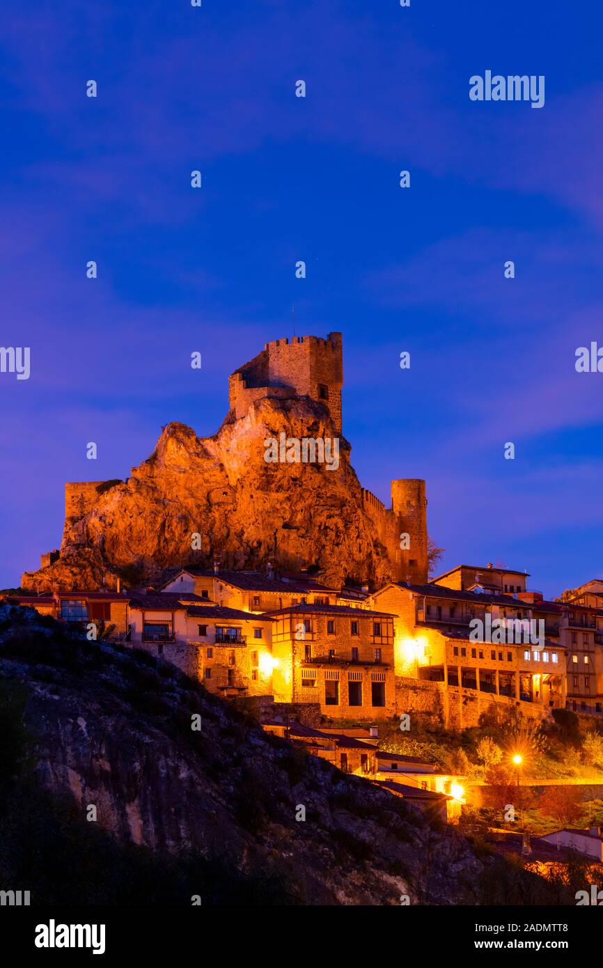 Frías castle (12th-15th century), Frias village, Las Merindades, Burgos ...