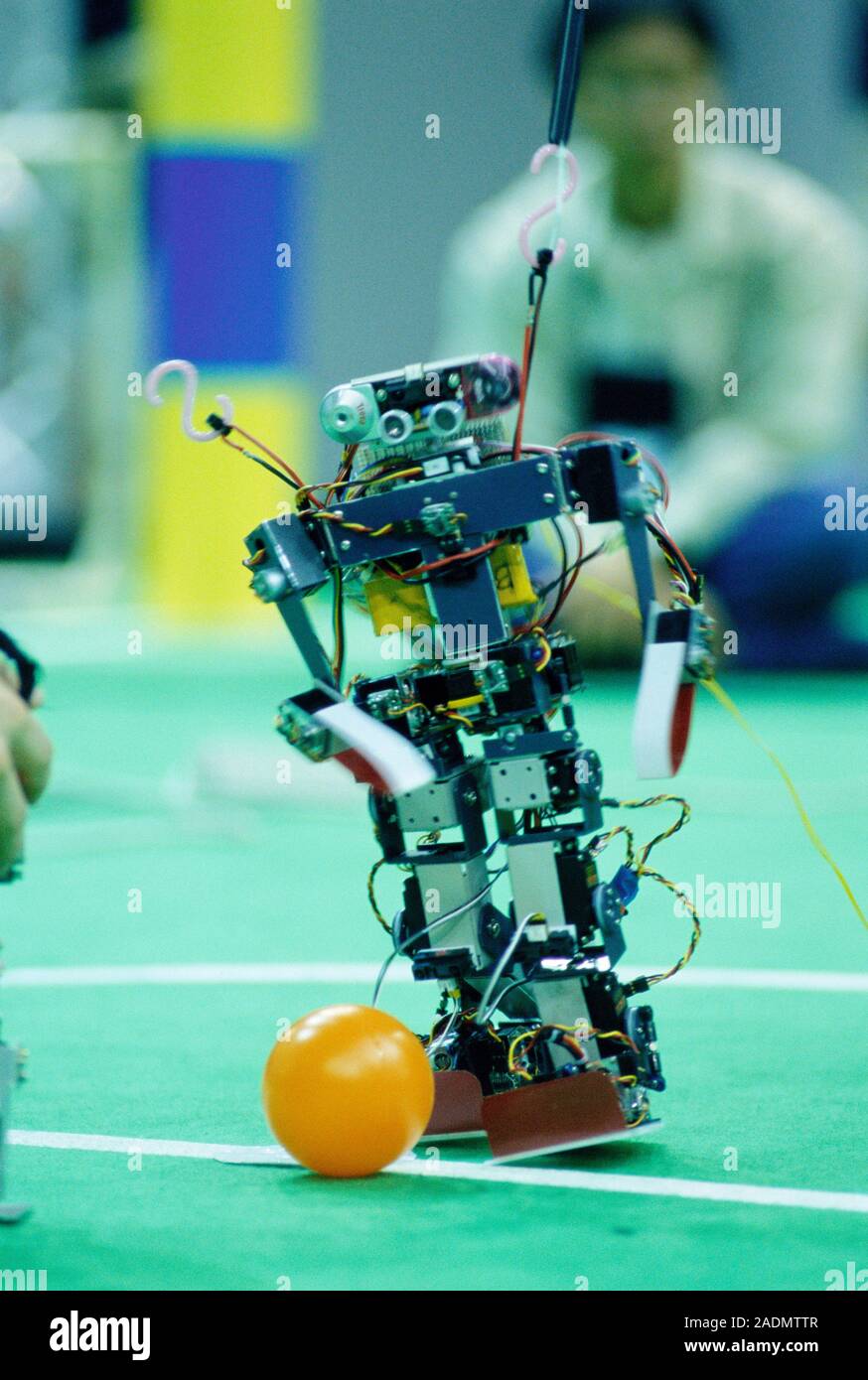 Robocup 2003. Humanoid competitor in the 2003 Robocup competition. This ...
