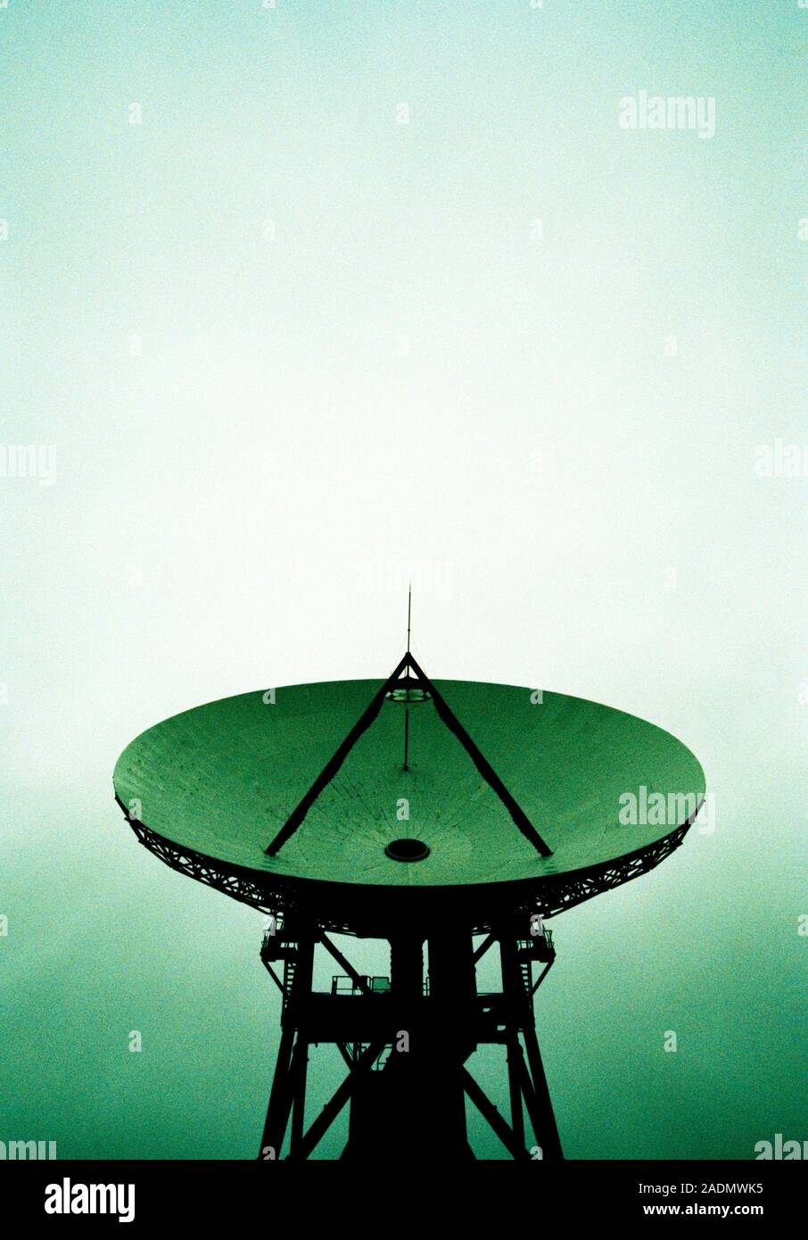 Satellite dish. This satellite dish is used to send radio and microwave ...