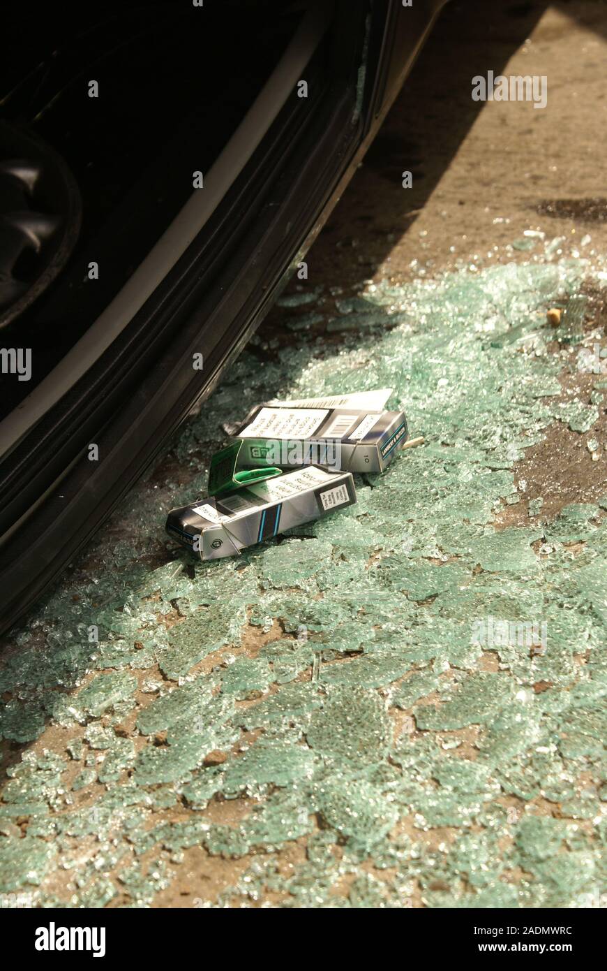 Vehicle crash damage wreckage hi-res stock photography and images - Alamy