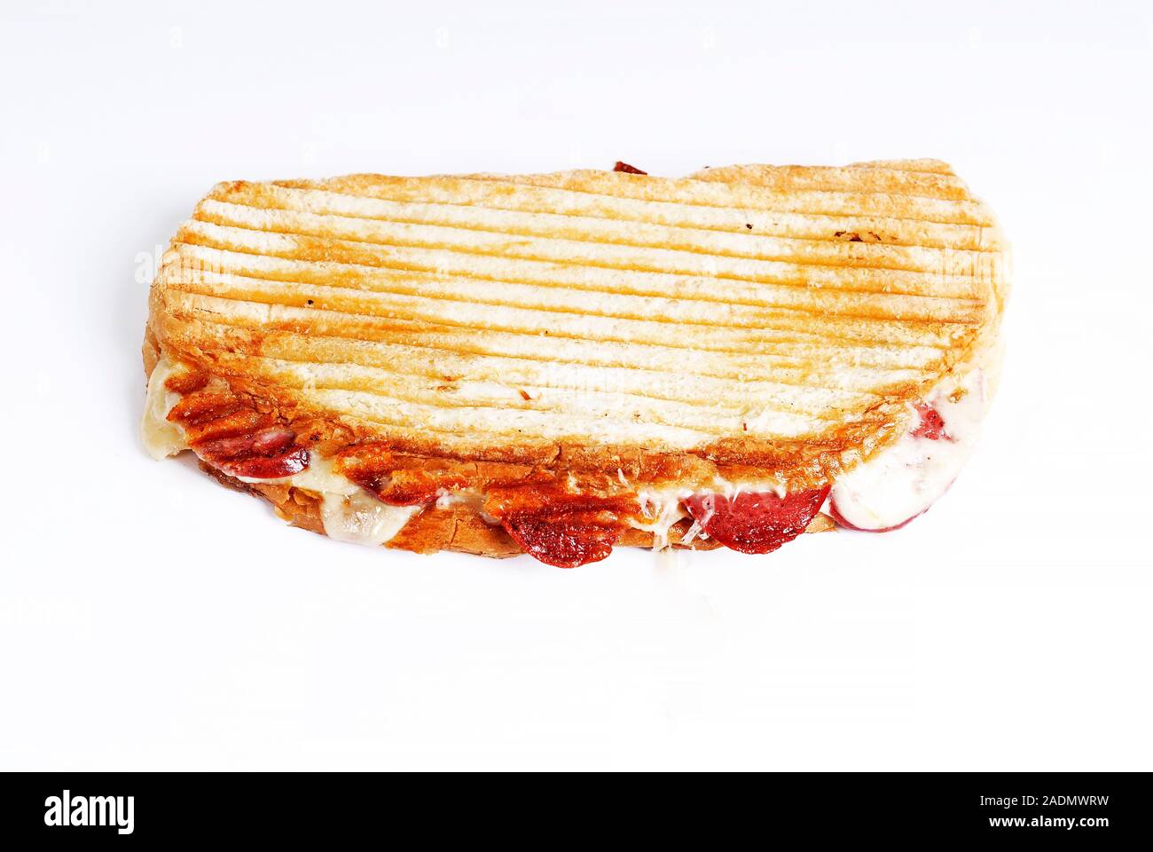 Grilled cheese sandwich salami hi-res stock photography and images - Alamy