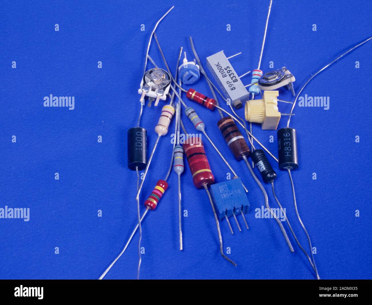 Resistors. These components impede the flow of electrical current ...