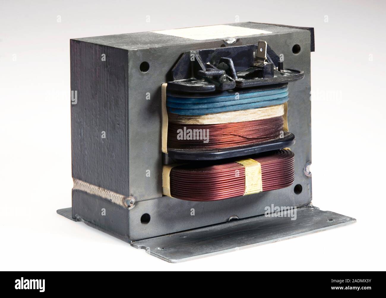 Microwave oven transformer. Transformers are used to convert electrical ...