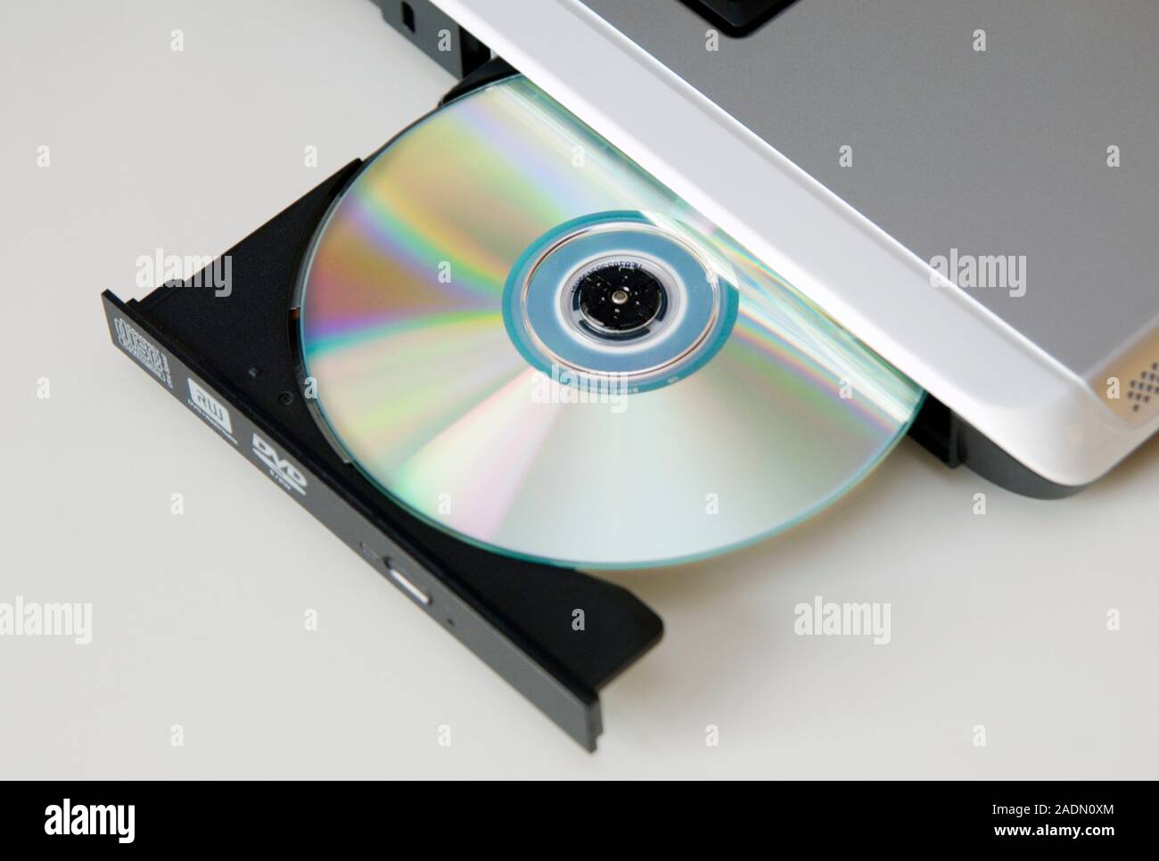 DVD (digital versatile disc) drive on a laptop computer Stock Photo - Alamy