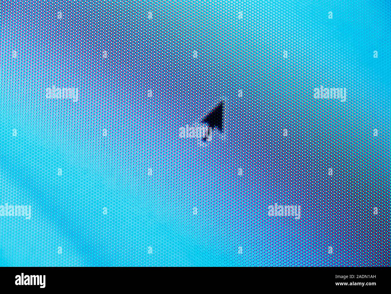 Computer screen cursor. Computer screen shot of an arrow cursor ...