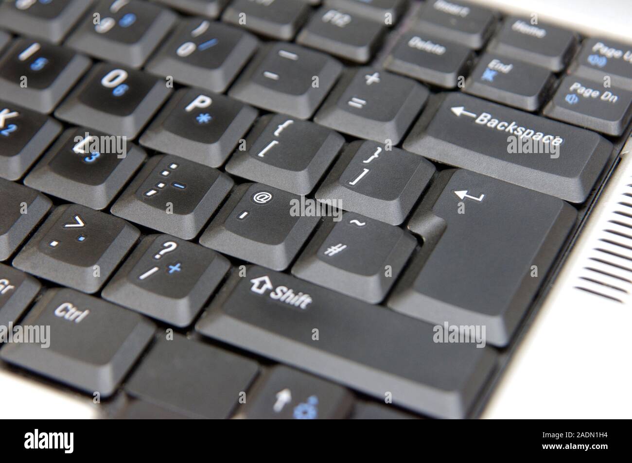 Laptop computer keys Stock Photo - Alamy
