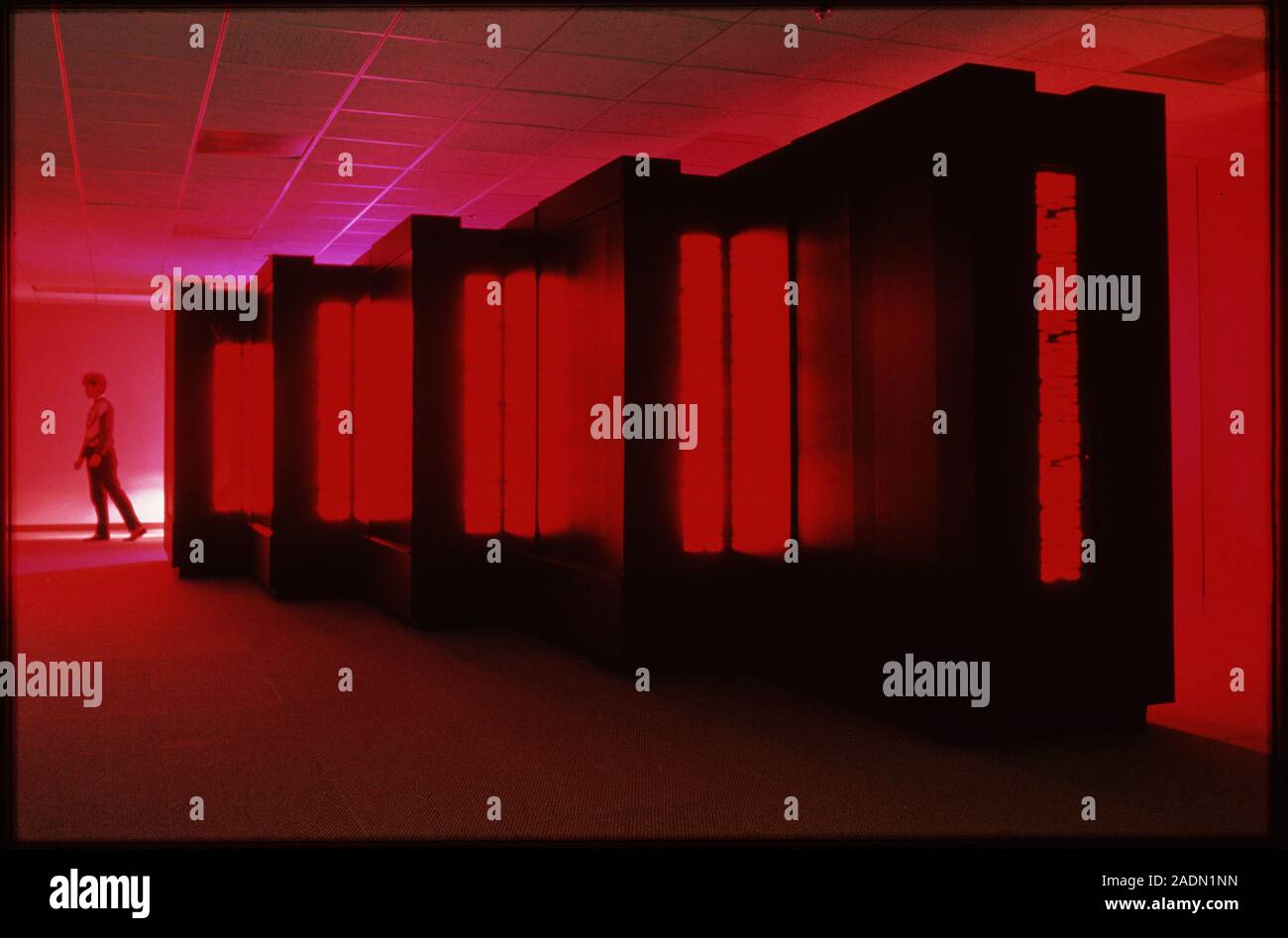 Massively parallel computer. A Connection Machine C 5, a massively ...